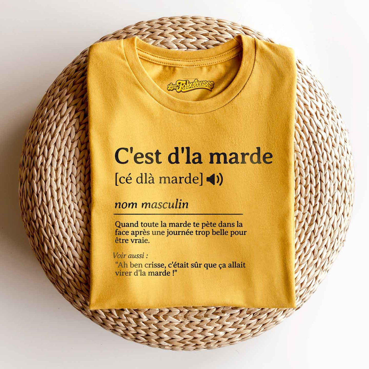 C'est d'la marde [cé dlà marde] - T-Shirt — Les Fabuleuses créations ...