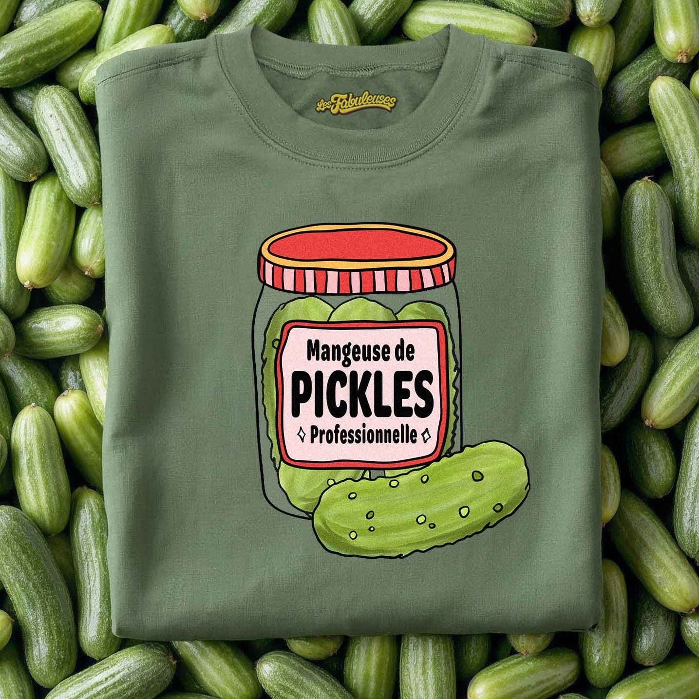 Mangeuse de Pickles Professionnelle - Coton Ouaté Unisexe — Les ...
